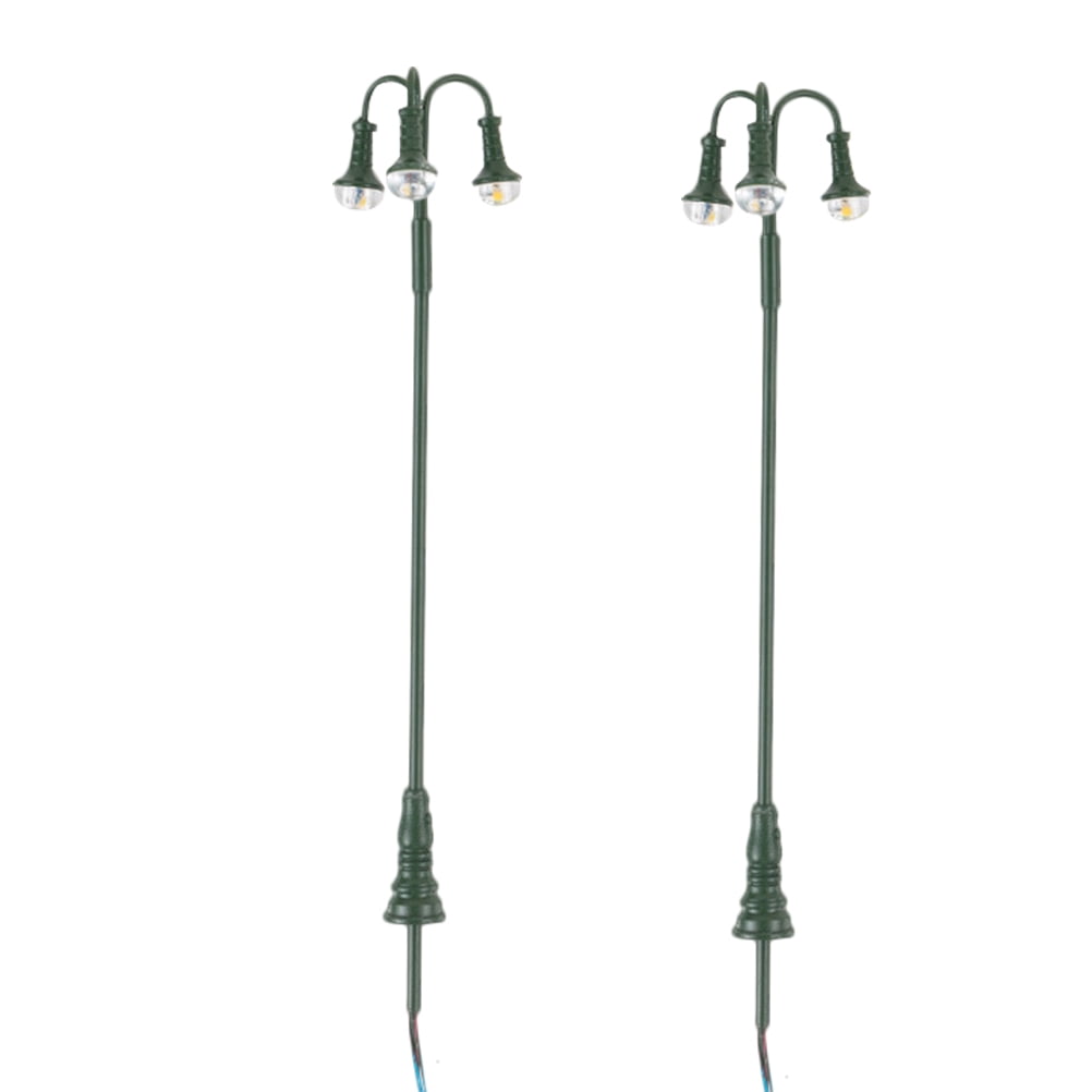 Qumonin 2 Mini Street Light Models for Christmas Decor & Landscape ...