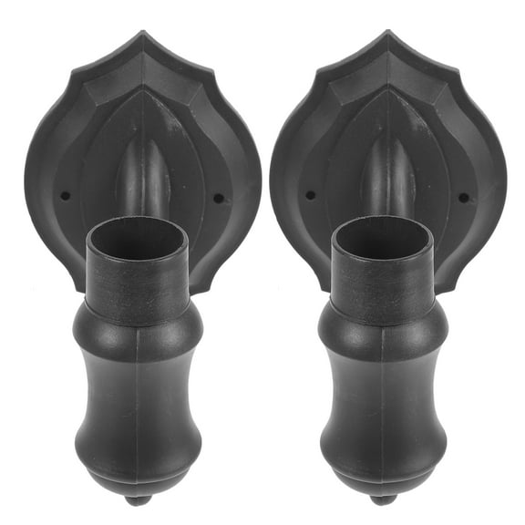 John Timberland Rustic Industrial Outdoor Post Light Mount Adapter ...