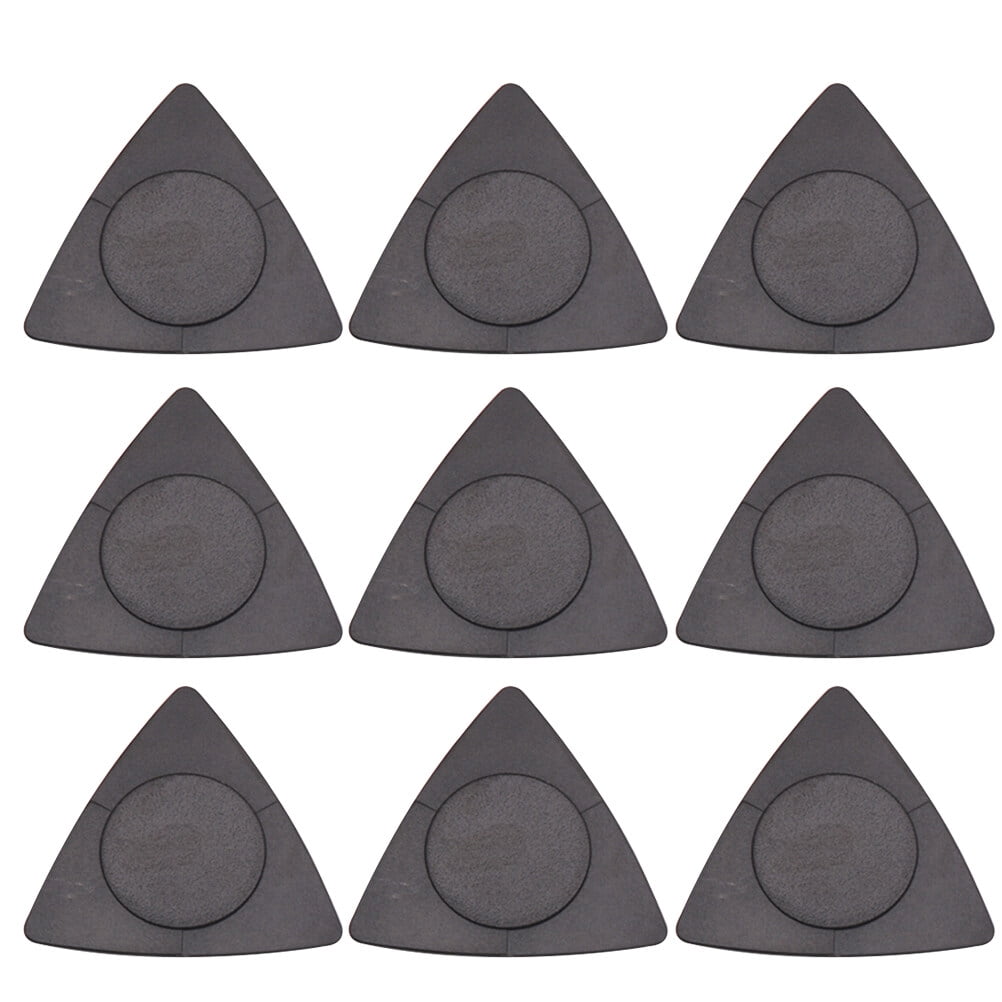 Qumonin 20pcs Non-slip Grip Triangle Guitar Picks - White - Walmart.com