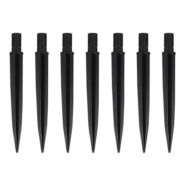Qumonin 25 Plastic Ground Spikes for LED Solar Torch Garden Lights ...