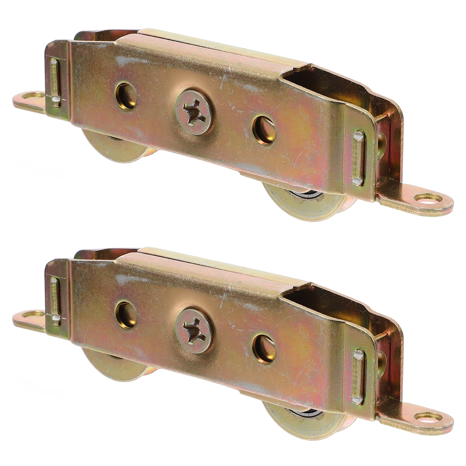 Qumonin 2Pcs Door Pulley Aluminum Alloy Sliding Roller Window Sliding ...