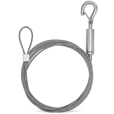 Uxcell Adjustable Hanging Wires Kit, Heavy Duty Stainless Steel Wire ...