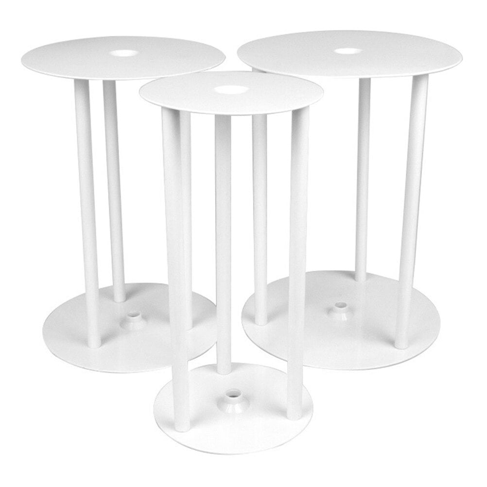 Qumonin 3 Tier Cake Stacking Kit - 6 Plates & 9 Dowels - Walmart.com