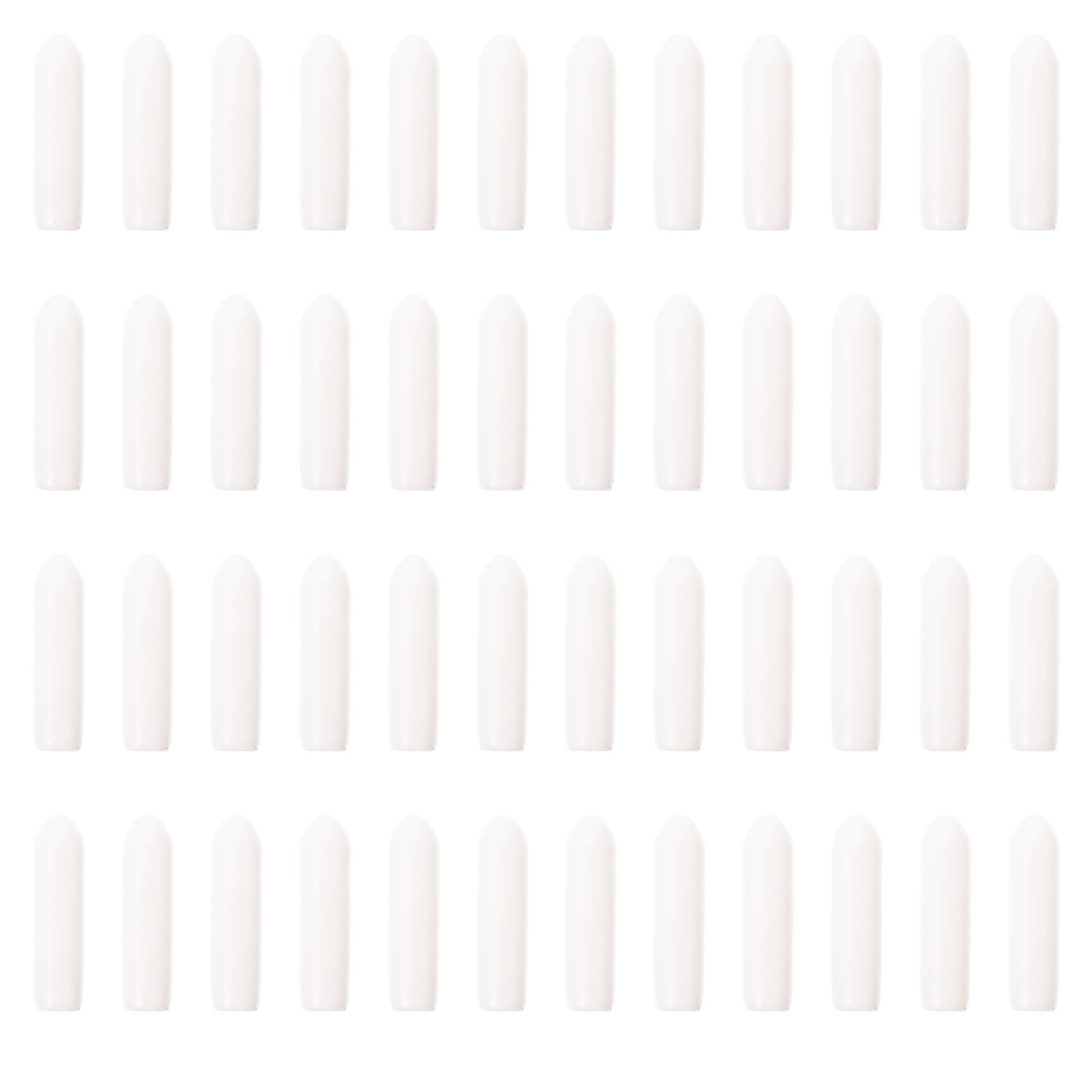 Qumonin 300Pcs Round Rubber End Caps - Screw Thread Protectors & Hanger ...