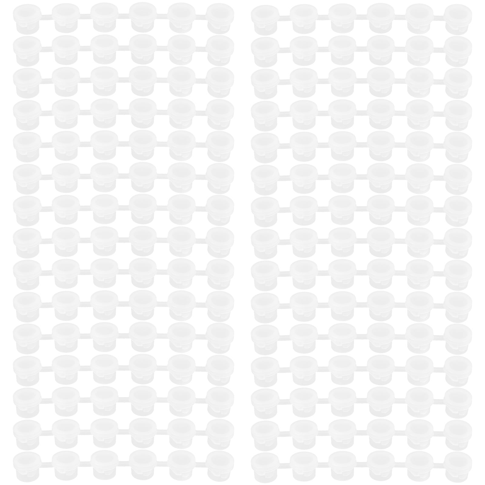 Qumonin 30pcs 3ml Mini Paint Pots with Lids - Plastic Storage ...