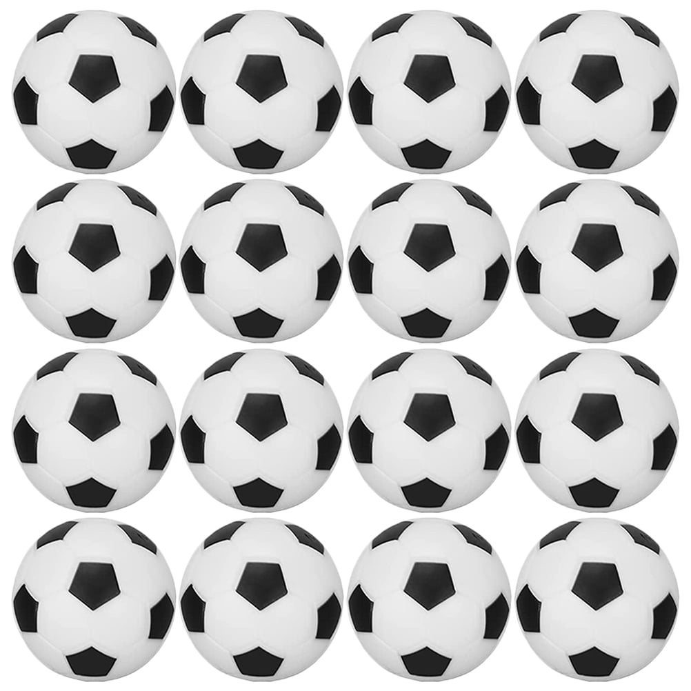 Qumonin 35pcs Mini Soccer Mini Sports Balls Mini Small Balls Miniature Soccer Decorative Balls