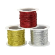 Metallic Embroidery Thread | No. L58 - Purple | 500 Meter Cones (550 ...