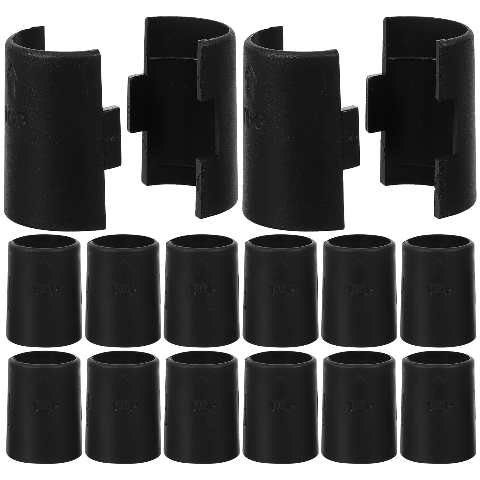 Qumonin 48pcs Wire Shelf Clip 25mm Post-shelving Plastic Clip Wire ...