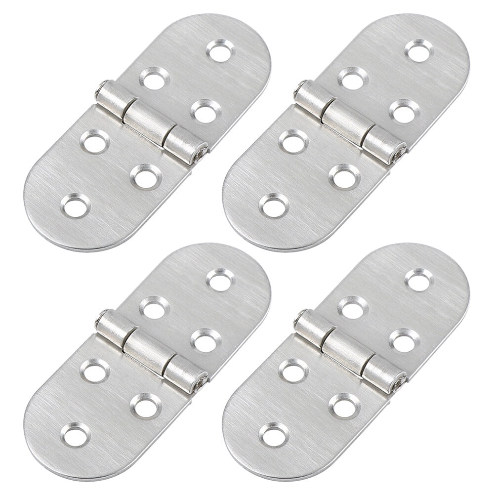 Qumonin 4pcs Stainless Steel Heavy Duty Folding Table Hinges for ...