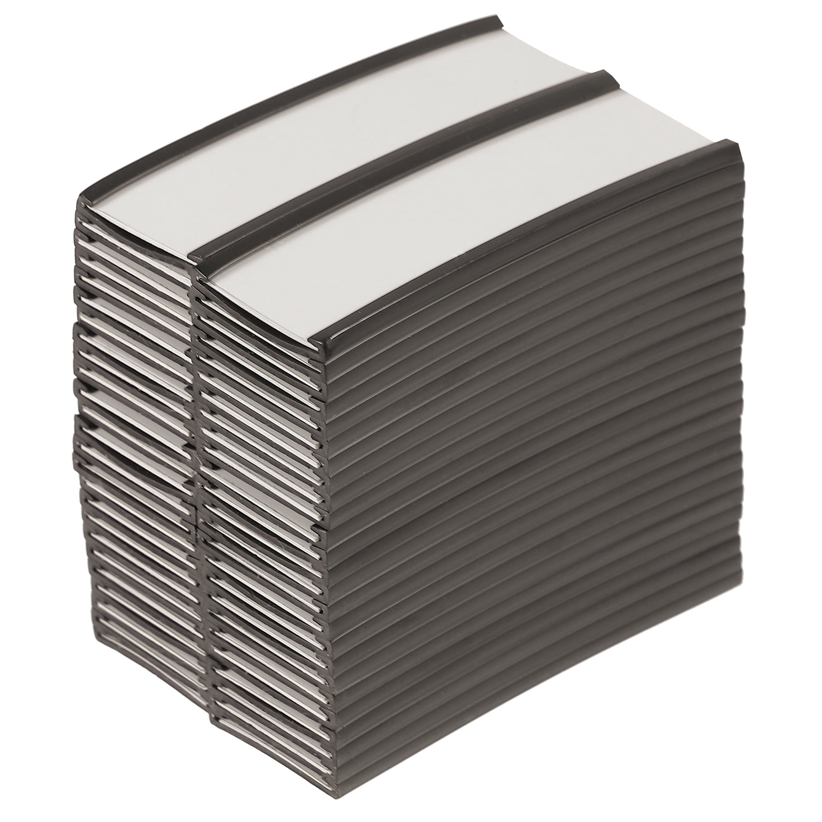 Qumonin 50 Magnetic Label Cards Dry Erase Magnet Tags for Office Shop ...
