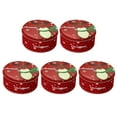 Qumonin 5pcs Christmas Cookie Tins - Metal Gift Box for Holiday Party ...