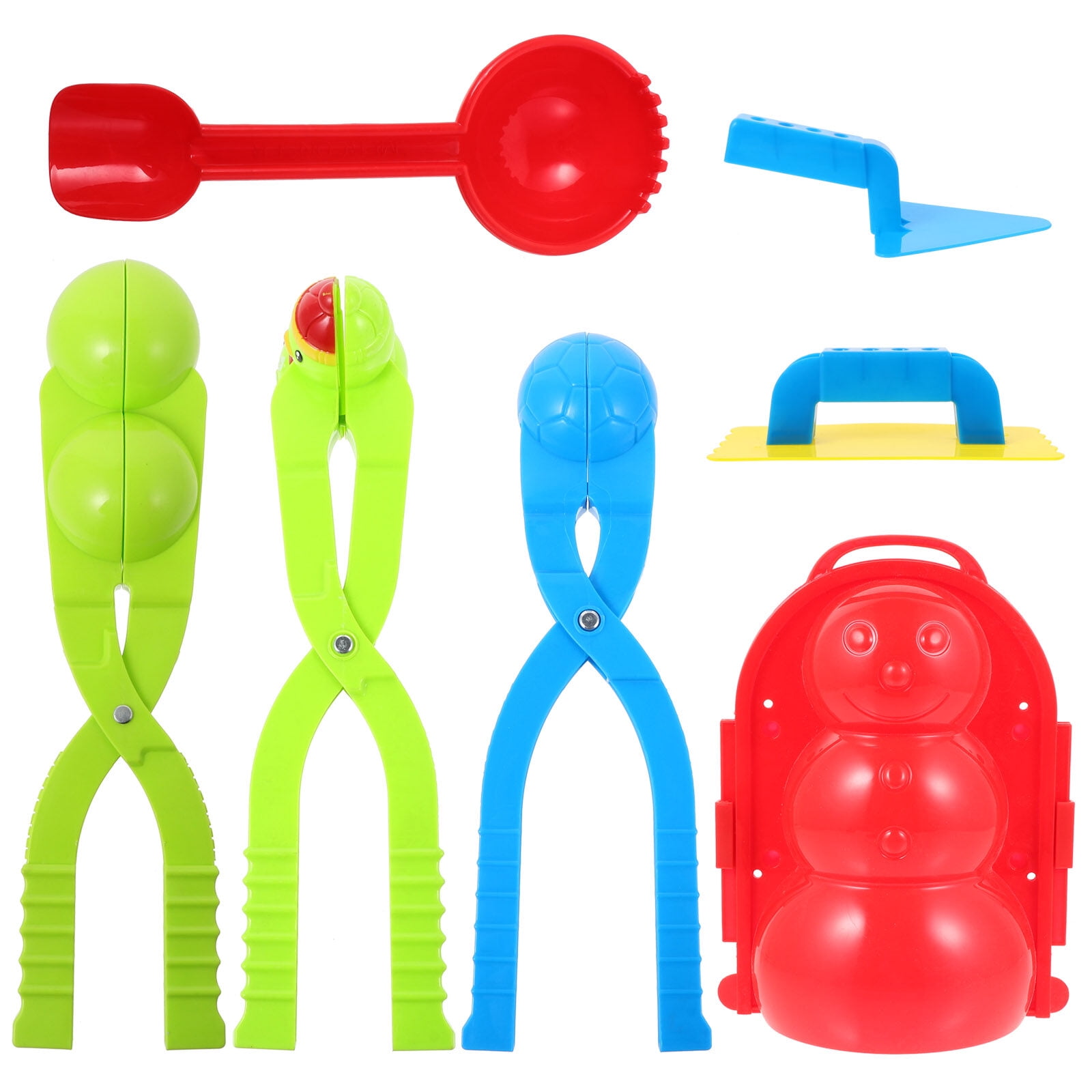 Qumonin 7pcs Snowball Makers Sand Molds Snowball Tools for Kids ...