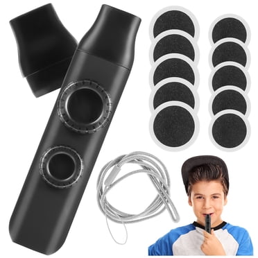 Lotpreco Wood KAZOO with Five Membrane Flute Diaphragm Mouth Kazoos ...