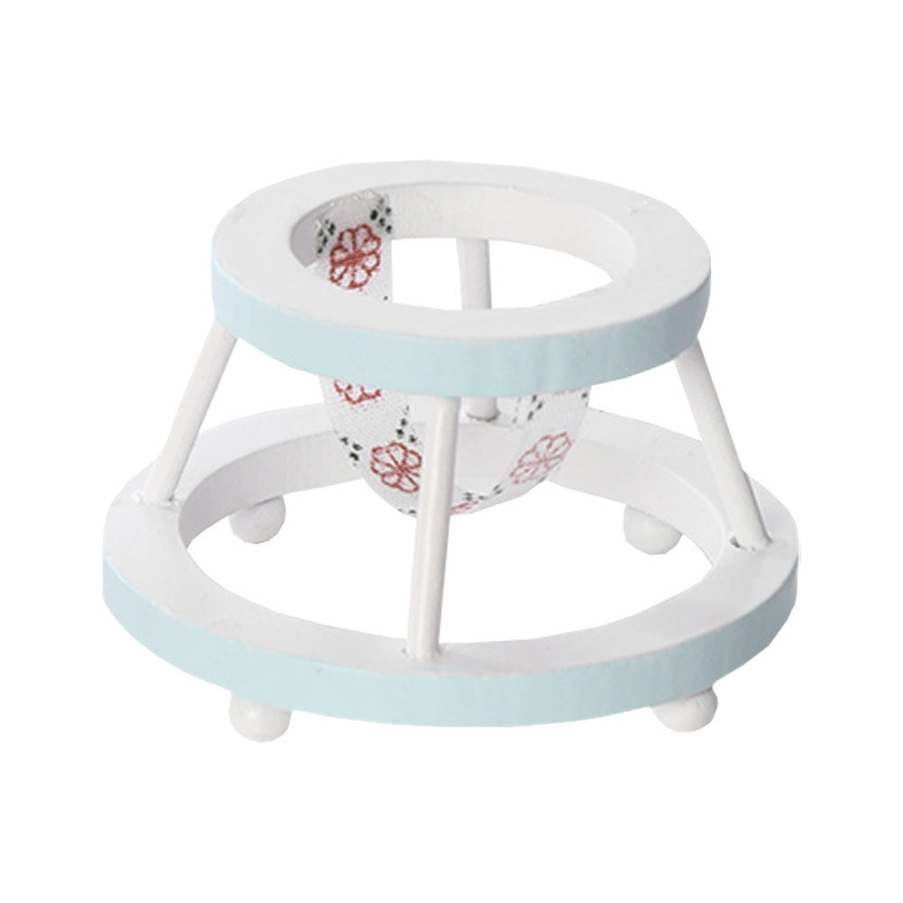 Qumonin Baby Doll Walker Toy Baby Walker Prop Mini House Baby Walker ...