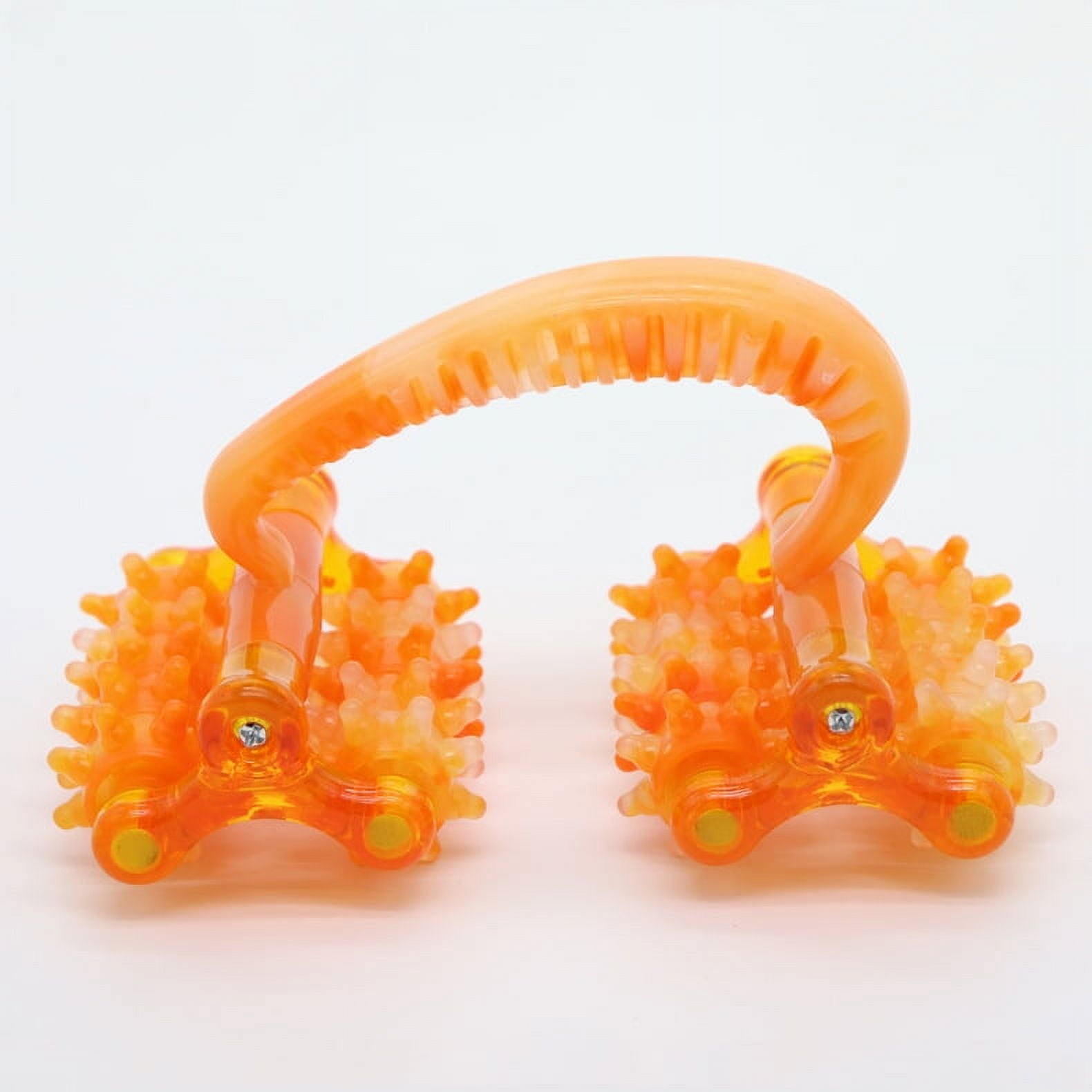Qumonin Body Roller Massager With Small Wheels Hand Held Portable Massage Lunar Rover Roll