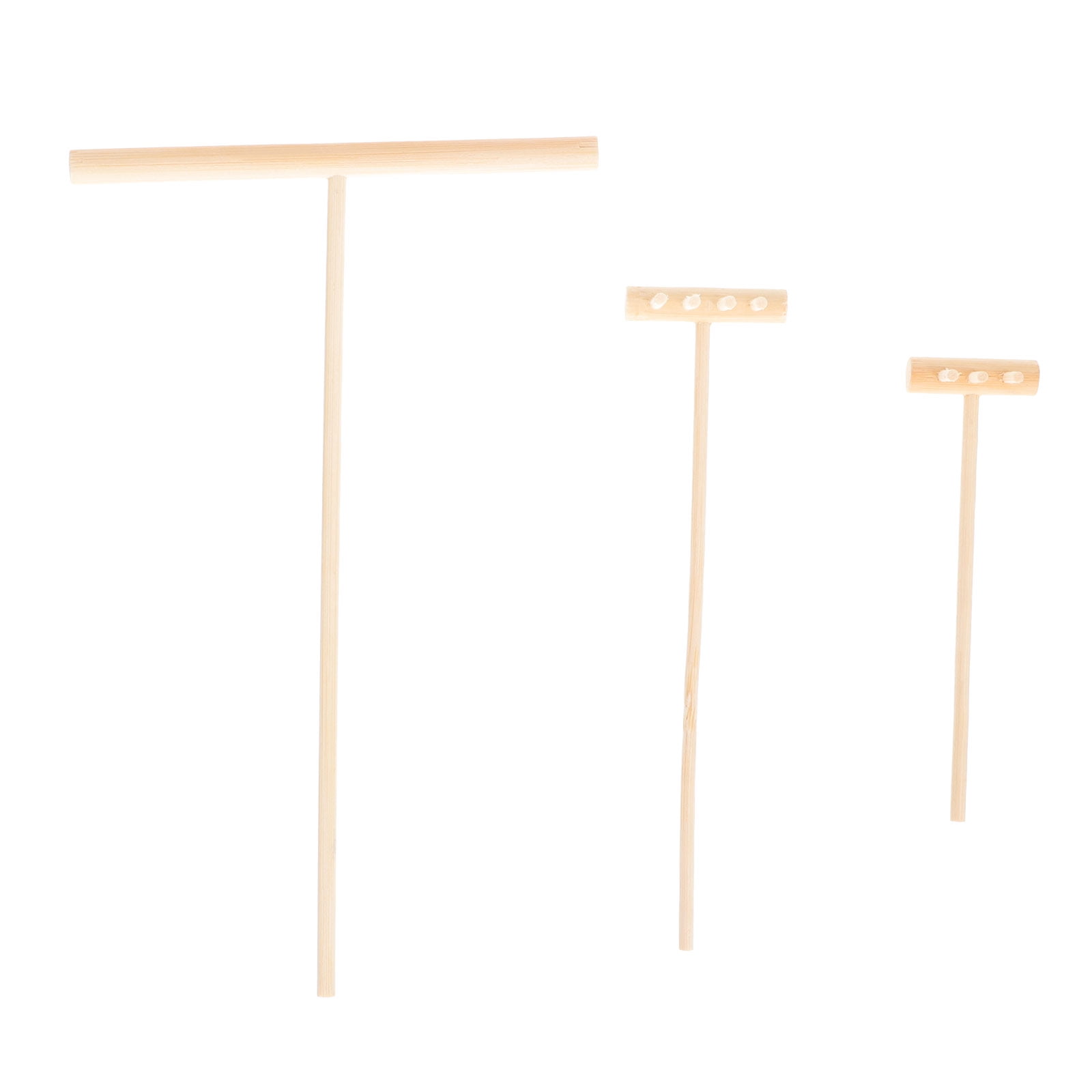 Qumonin Bonsai Tools 3pcs Outdoor Zen Garden Rake Wooden Zen Rake for ...