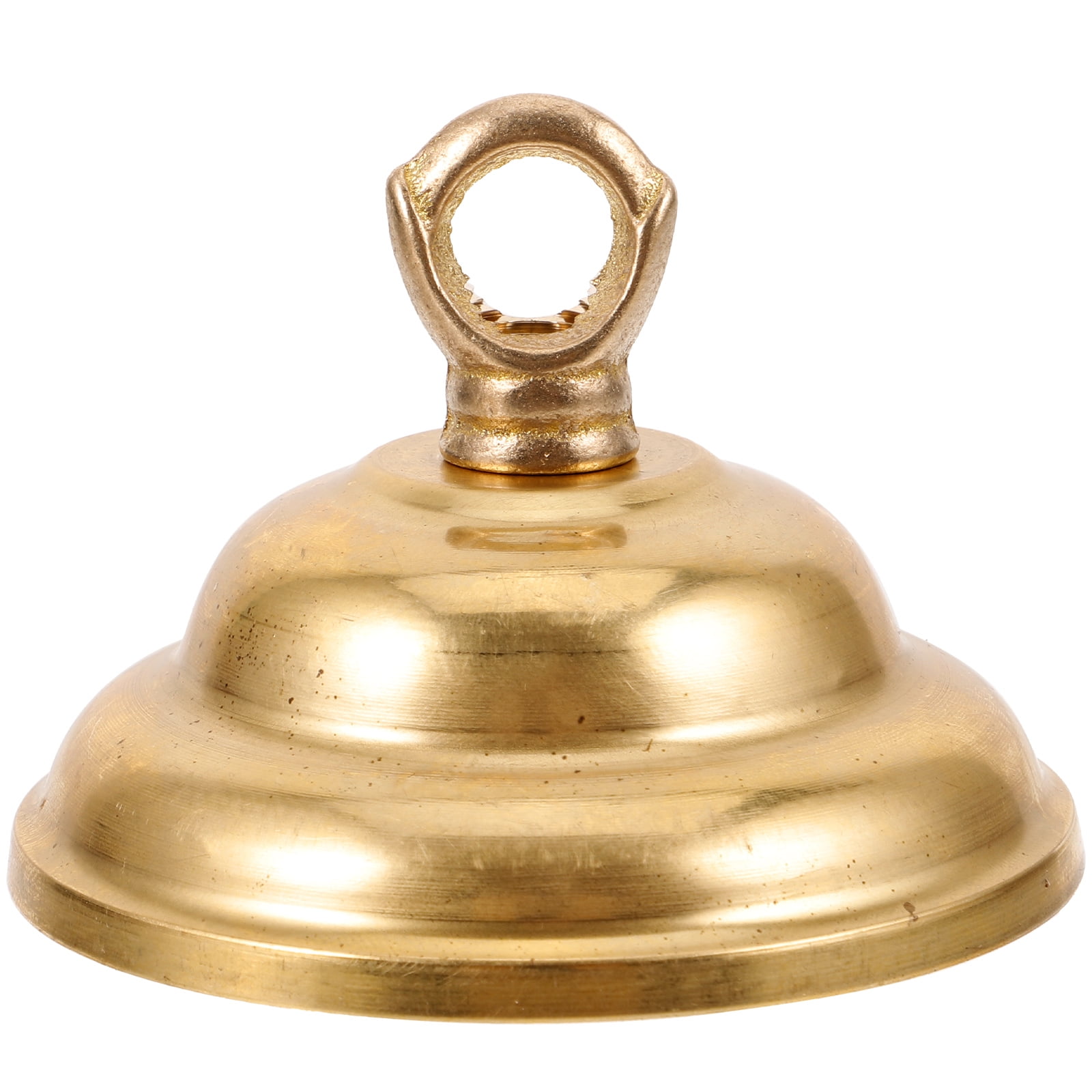 ADDHAT Secure Installation Golden Lamp Canopy Kit Round Ceiling Light ...