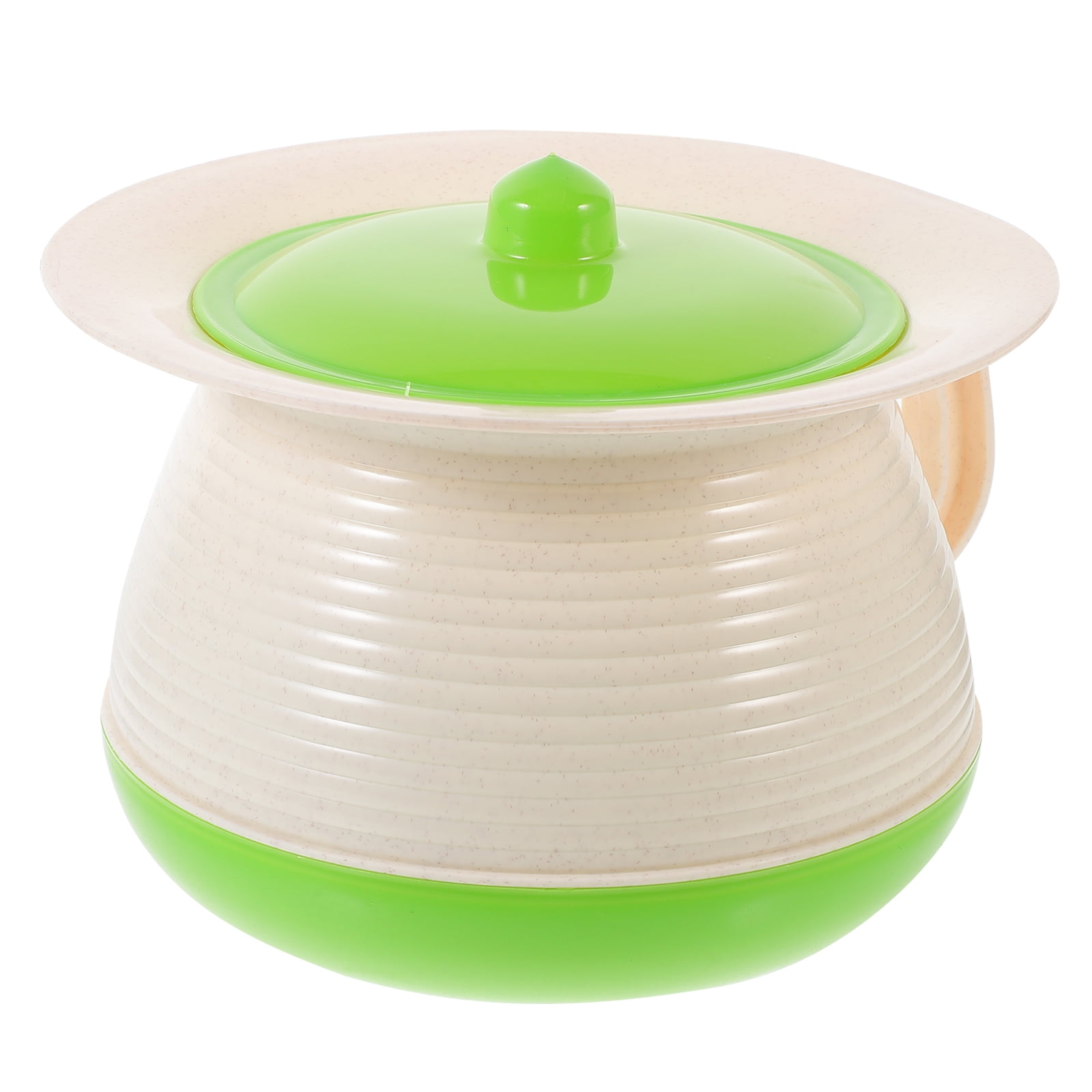 Qumonin Chamber Pot Plastic Urine Bucket with Lid Portable Urinal ...