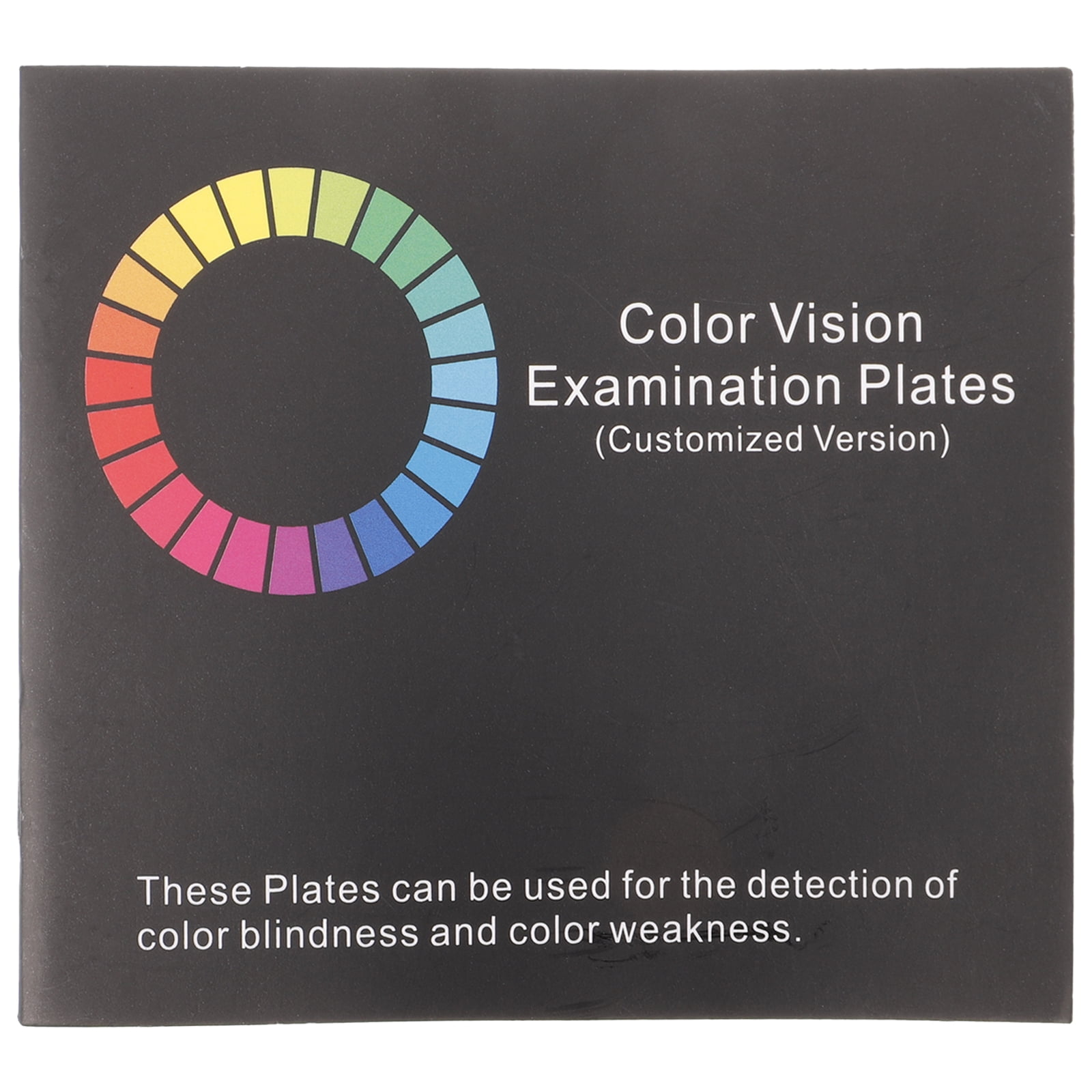Qumonin Color Blind Testing Book Vision Book Color Chart Test Chart ...