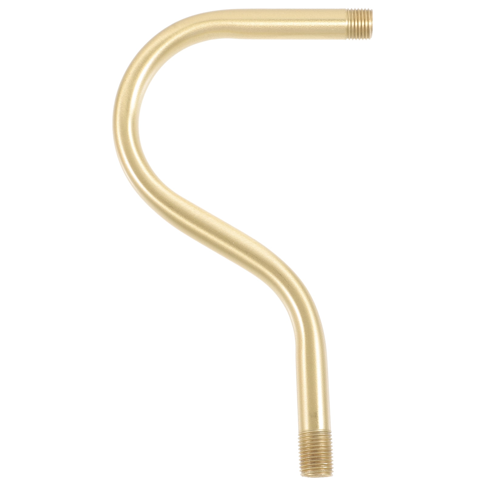 Qumonin Curved Lamp Stem for Table Lamp Repair - Threaded Pipe Fixture ...