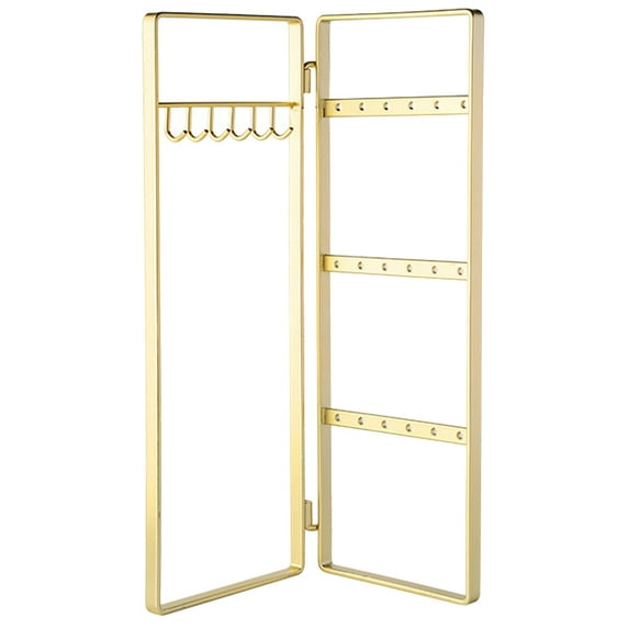 Qumonin Desktop Jewelry Storage Rack for Necklaces, Bracelets, Rings ...