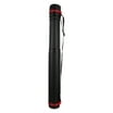 DEWEL Telescoping Drawing Poster Tube, Waterproof Plastic, Light, Black ...