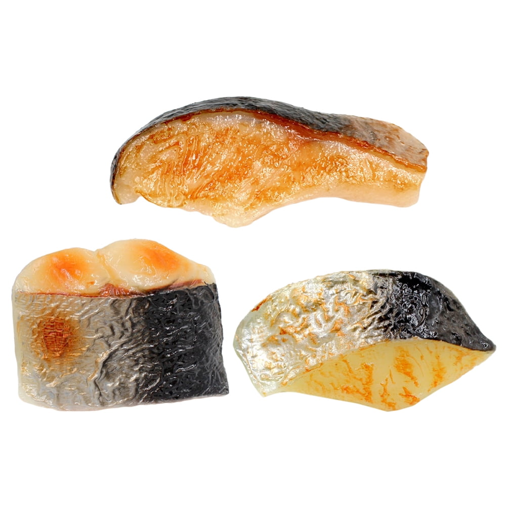 Qumonin Fake Fish Meat Model Set for Display - 3pcs - Walmart.com
