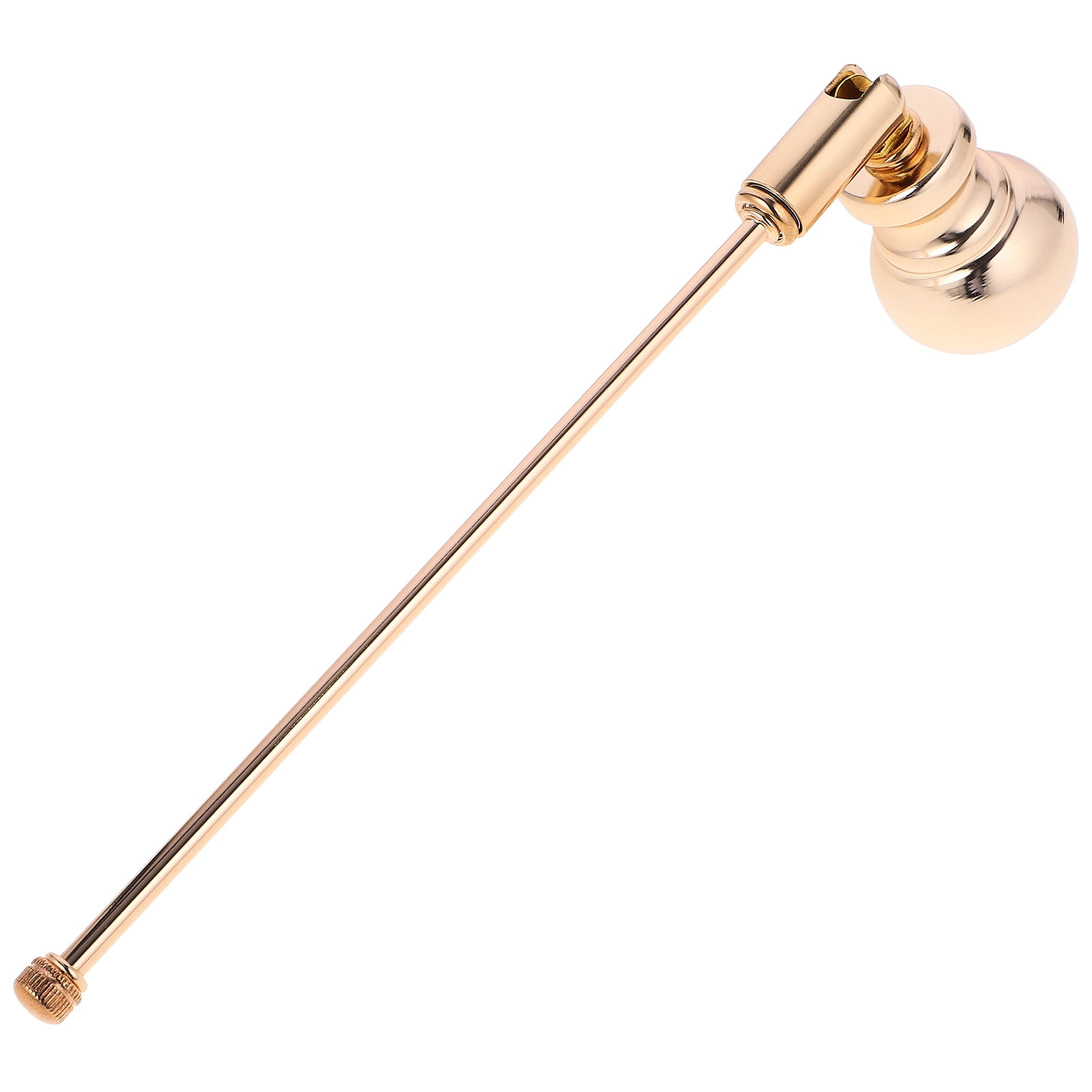 Qumonin Golden Candle Snuffer with Long Handle for Extinguishing Flames ...
