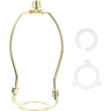 10.5 Inch Lamp Harp Kit with 1 Inch Height Solid Brass Finial, 1 Set ...