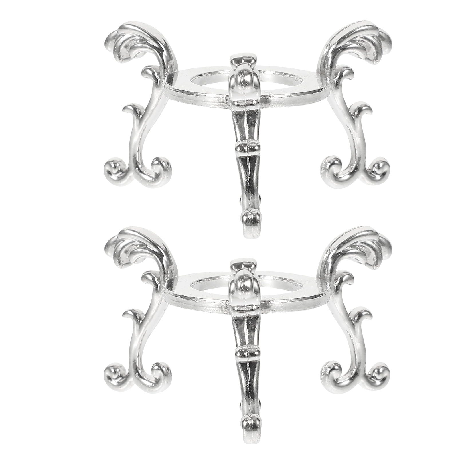 Qumonin Metal Base Stand for Crystal Ball and Gazing Globe (2pcs ...