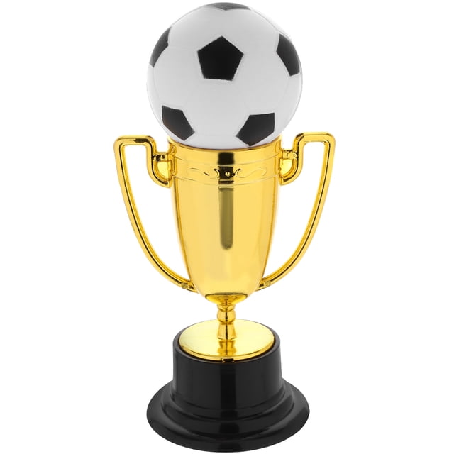 Qumonin Mini Gold Trophy Cups Soccer Ball Trophies Competition Winner ...
