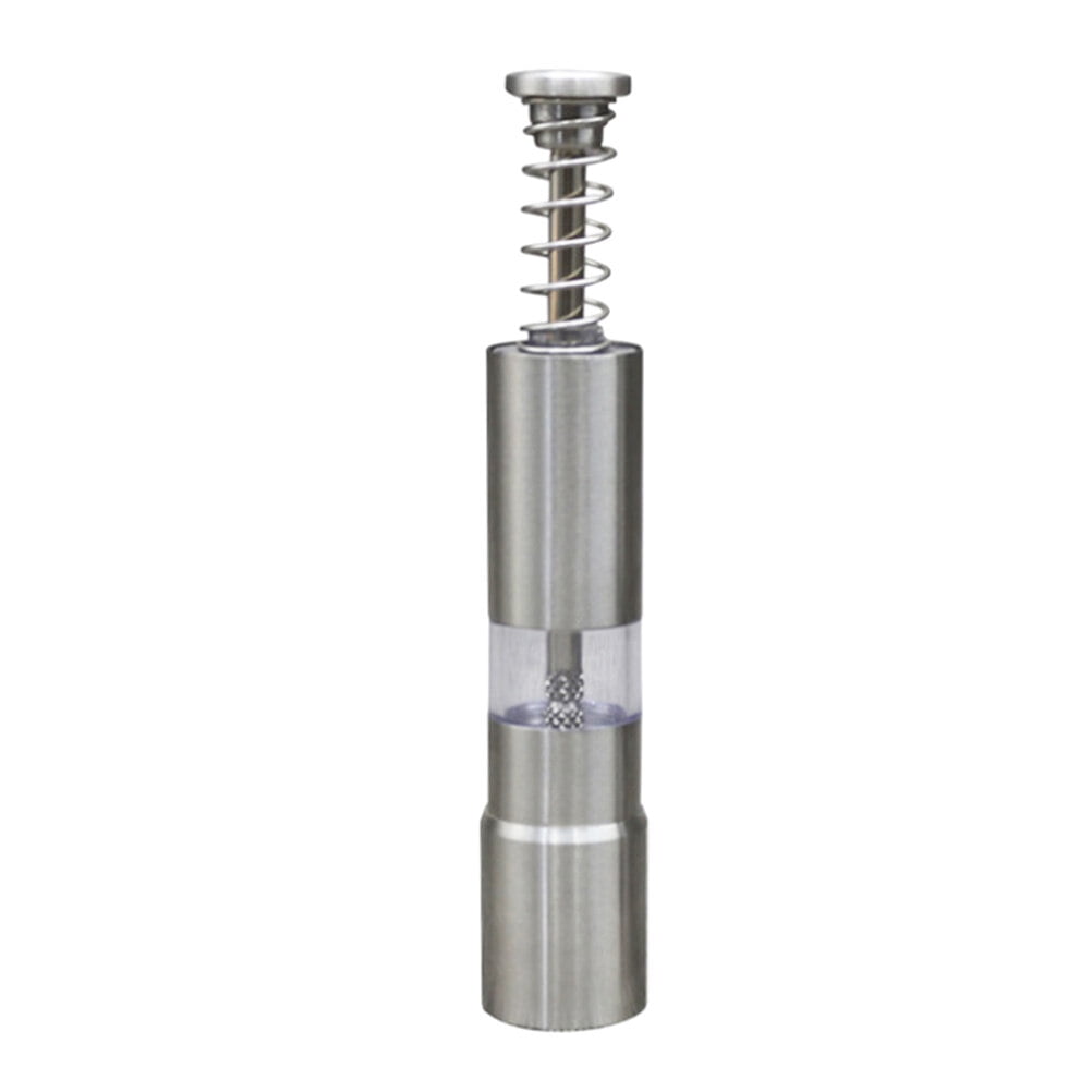 Qumonin Pepper Mill Spring Stainless Steel Manual Press Type Kitchen ...