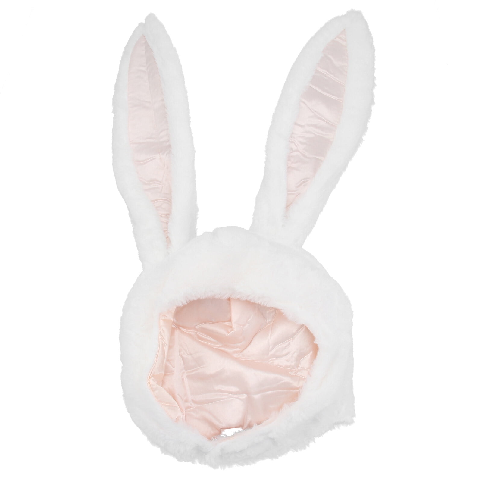 Qumonin Plush Bunny Hat Fun Bunny Ears Hood Rabbit Hat Warm Hats