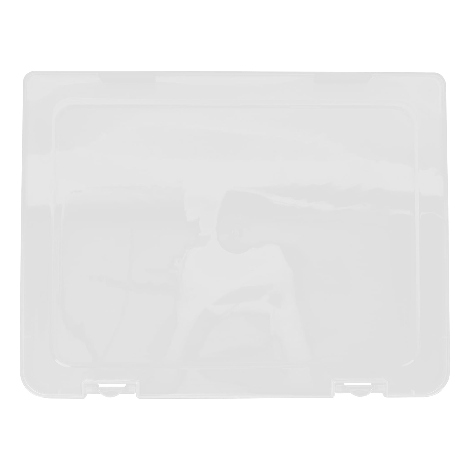 Qumonin Portable Scrapbook Paper Storage Box for Home School Office ...