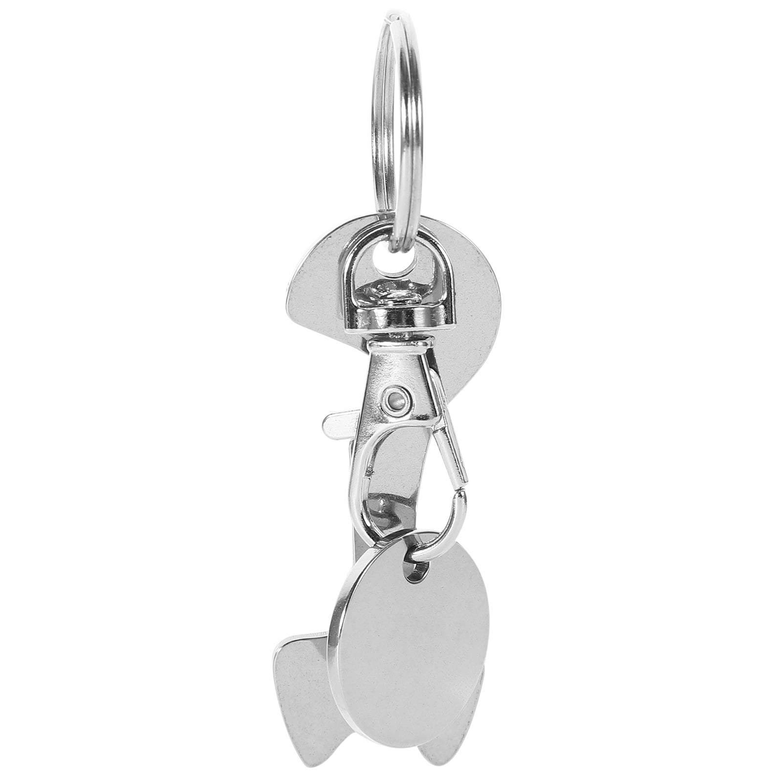 Qumonin Shopping Trolley Token Key Ring Trolley Token Coin Keyring ...