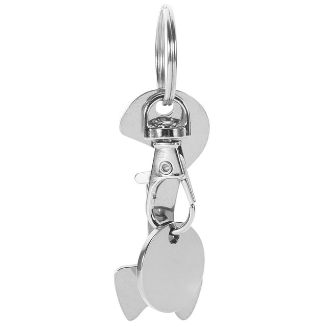 Qumonin Shopping Trolley Token Key Ring Trolley Token Coin Keyring ...