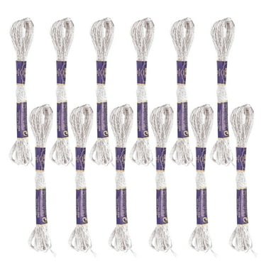 DMC Diamant Metallic Thread 38.2yd-Light Silver - Walmart.com