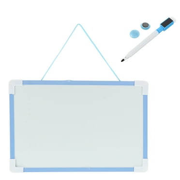 JAM Paper 8 x 12 Magnetic Dry Erase Foam Whiteboards, Blue Border, 1 ...