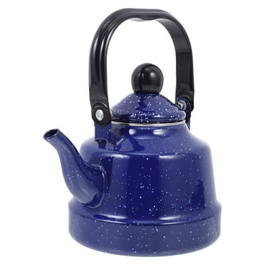 Lenox Butterfly Meadow Enamelware Decorative Metal Tea Kettle with ...