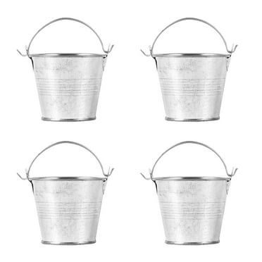 "Ashland® 6.3"" Small Metal Galvanized Pail for Indoor Use" - Walmart.com