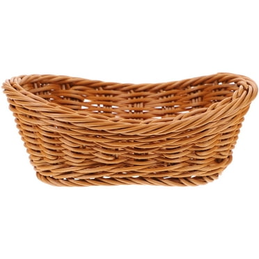 BalsaCircle 6 Assorted Oval Plastic Food Baskets 50 Wax Paper Liners ...