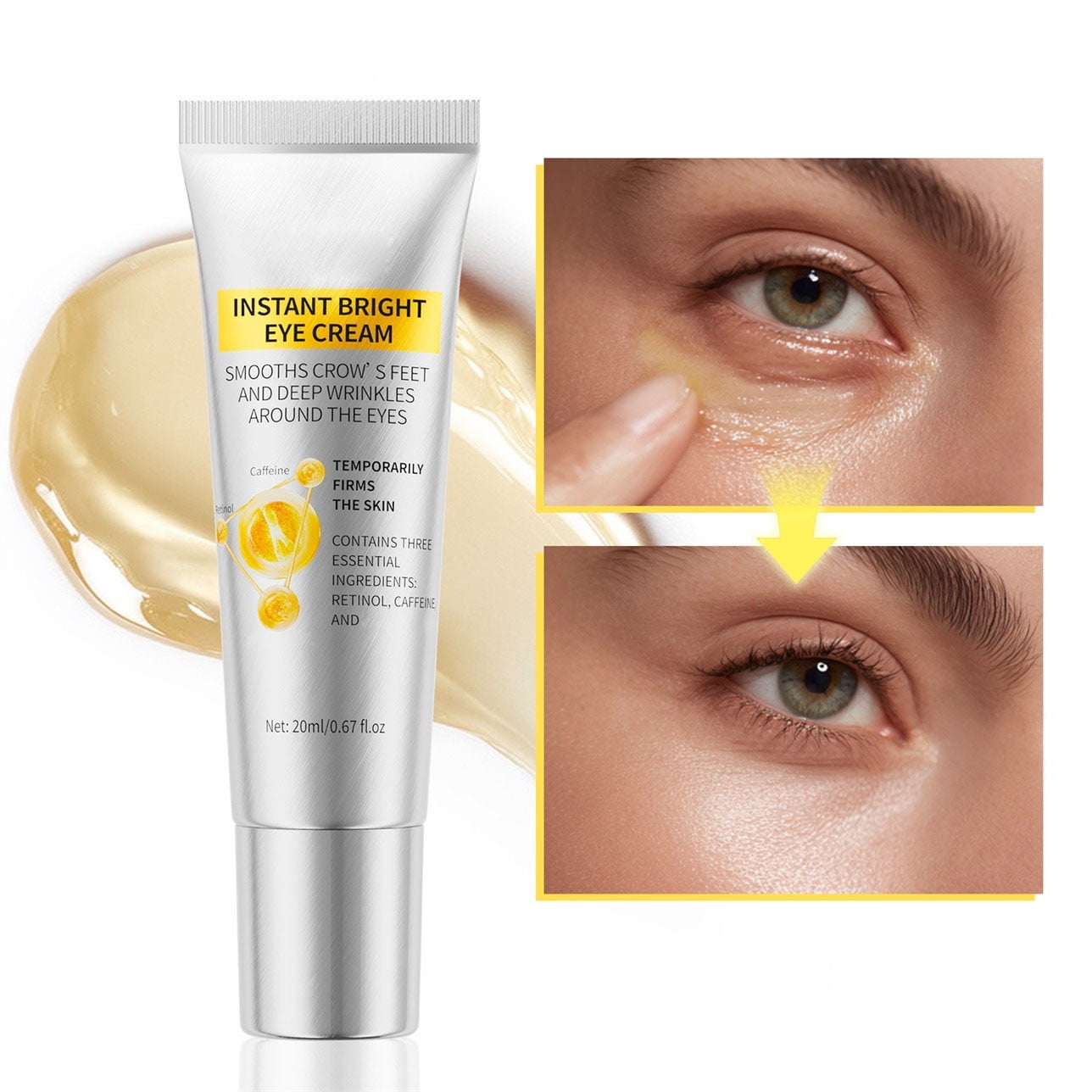 QunYou Eye Balm with Vitamin C Brightens and Reduces Puffiness 2025 ...