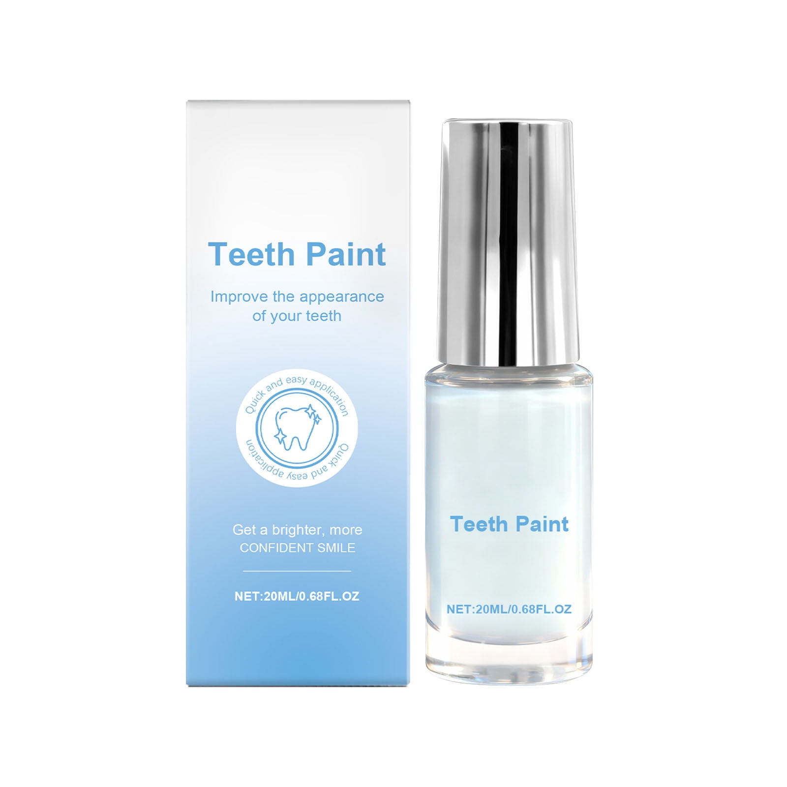 QunYou Our Teeth Paint Instant Paint Gives You Instantly Whiter Teeth ...