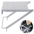 Qunbio Metal Ladder Platform, Anti-Slip Extension Ladder Tool Tray ...