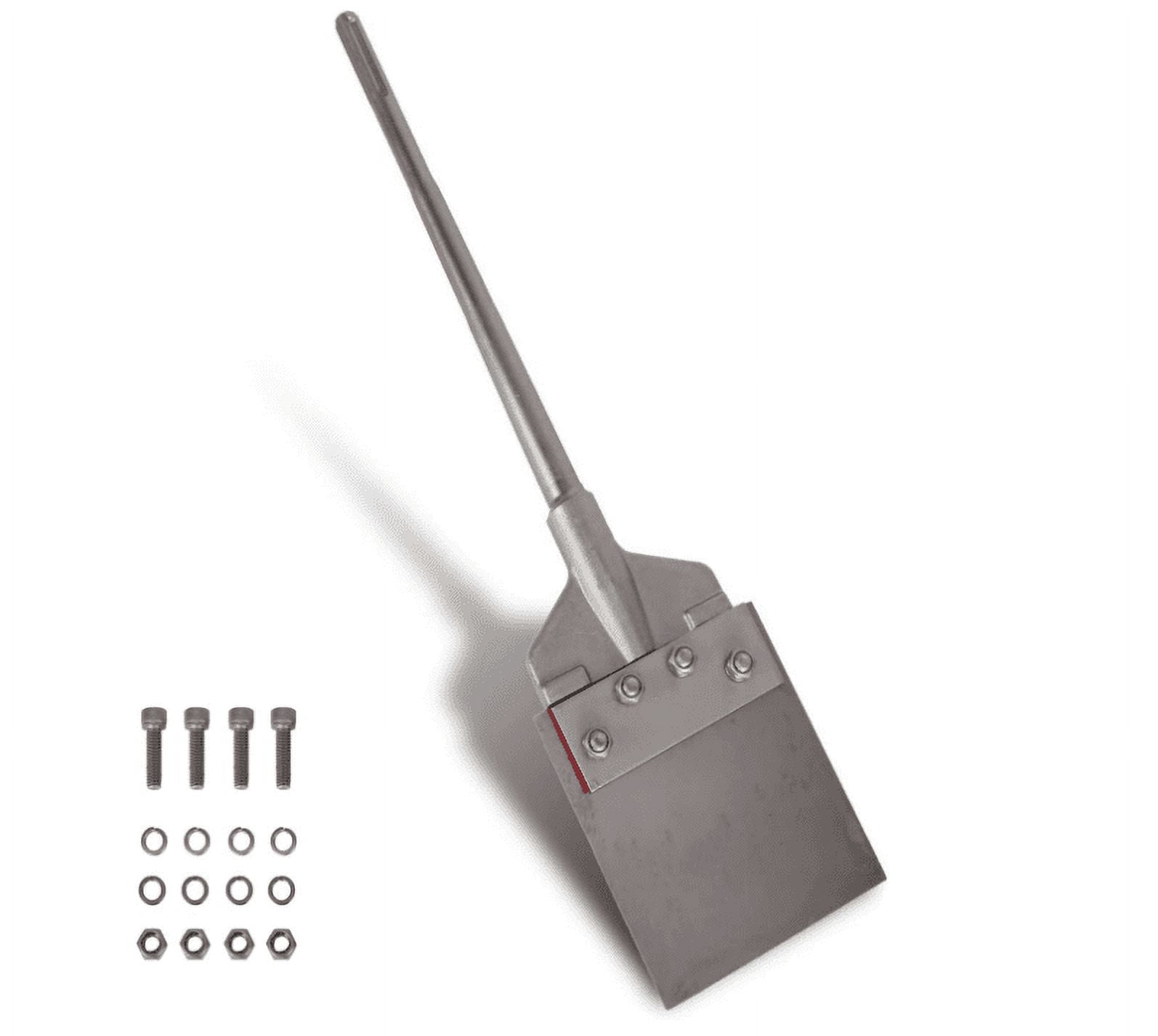 Qunbio SDS Max Floor Scraper, 6 Inch Wide Blade Scraper with Long ...