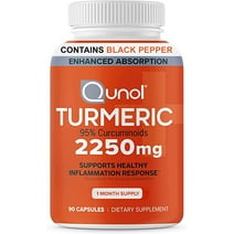 Qunol Turmeric 1,500 mg., 180 Capsules - Walmart.com