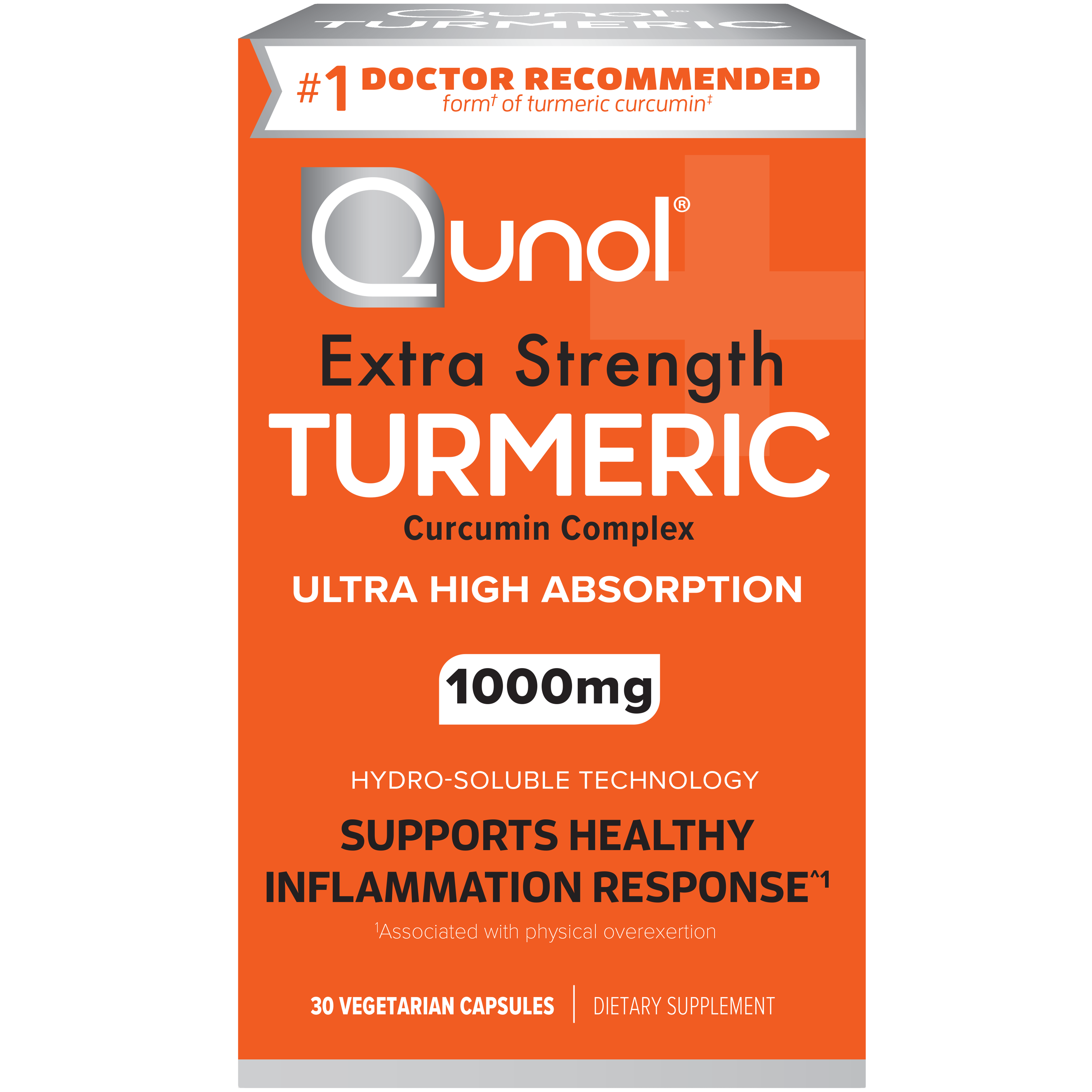 Qunol Turmeric Curcumin 1000mg Ultra High Absorption 120 Softgels ...