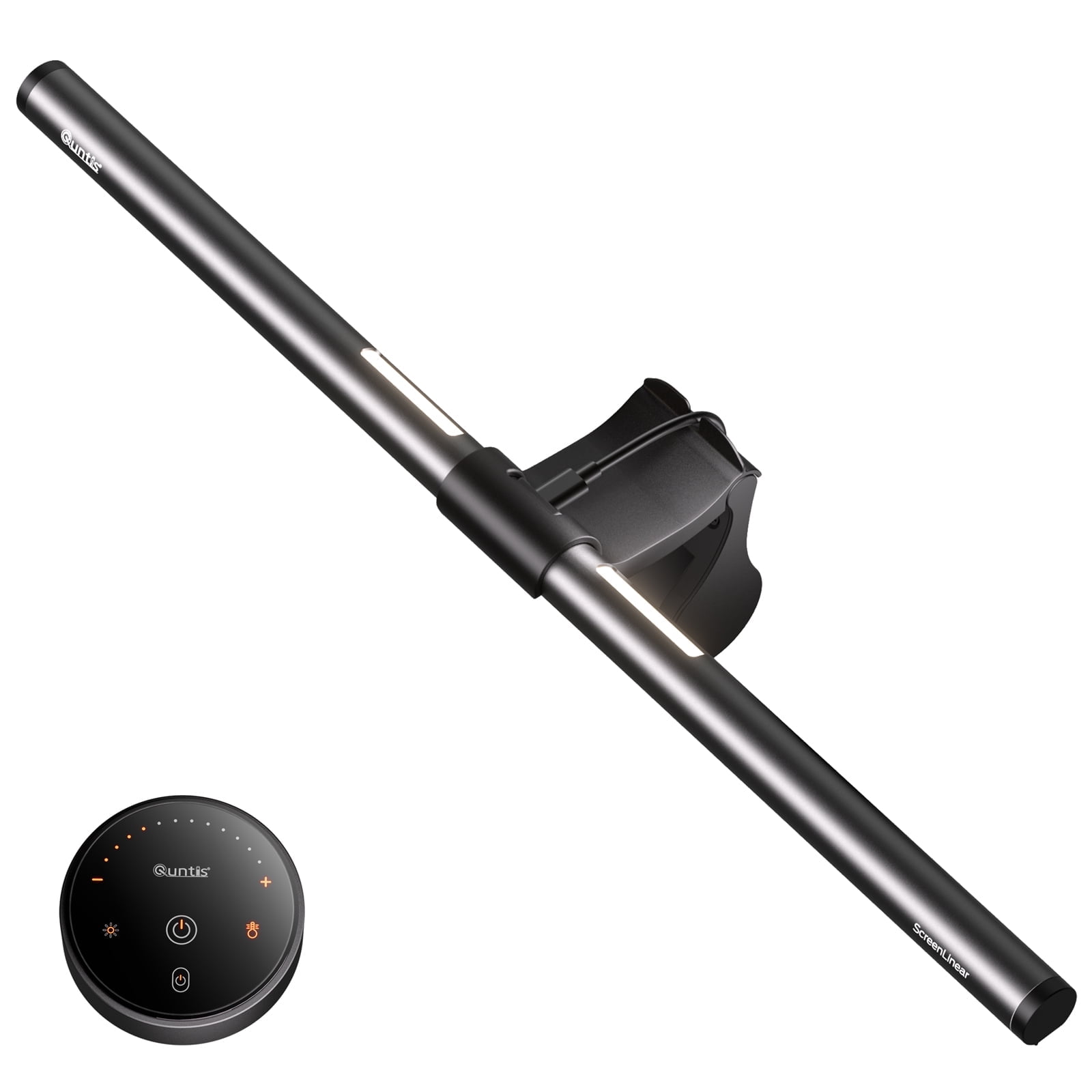 Quntis LED Desk Lamp, Monitor Light Bar with Remote, Eye-Care Dual ...