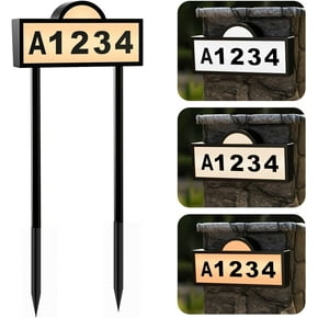 Magnetic Address Signs