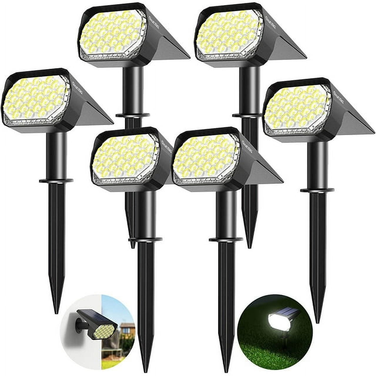 Duracell Solar Powered Outdoor LED Pathway Light, 4-Pack - Walmart.com